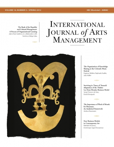 Chaire de gestion des arts Carmelle et Rémi-Marcoux | Carmelle and Rémi ...